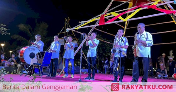 Kesenian Tanjidor Tampil di Makassar F8