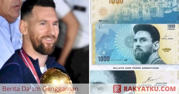 Messi Diwacanakan Jadi Ikon Mata Uang Argentina