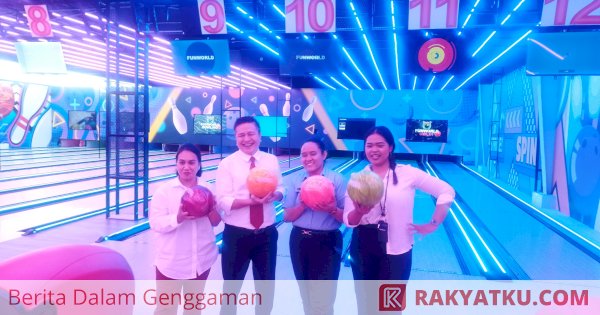 Pertama dan Terbesar di Indonesia Timur Fun world Bowling jadi Arena ...